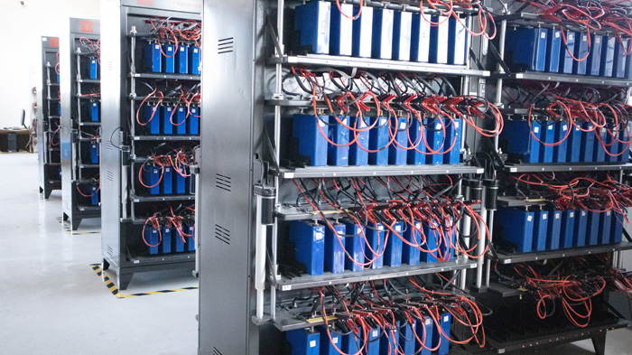 Movable Energy Storage Battery With Wheels Athena B Series